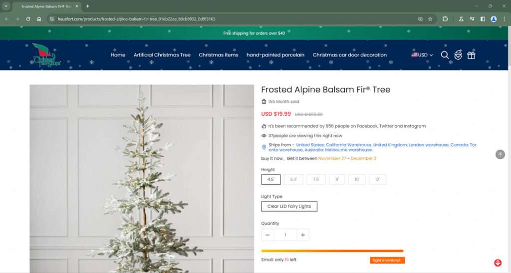 Exposed: The Fake Christmas Clearance Sale Scam Exploiting Holiday Shoppers