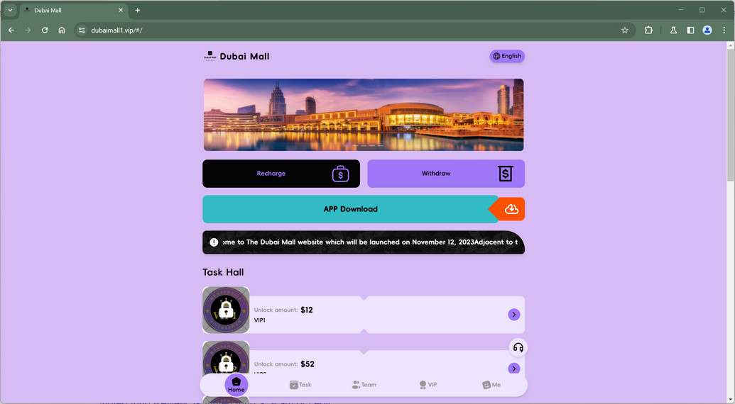 Don't Fall For The DubaiMall1.vip Scam - Read Our Report
