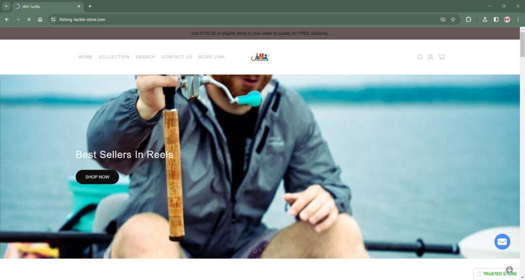 Avoid Fishing-tackle-store.com - Fake Shop Alert