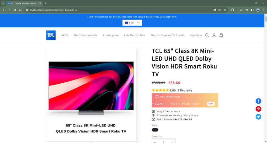 Investigating Loveliv.shop: A Safe Store Or Total Scam? Read This | MalwareTips Blog