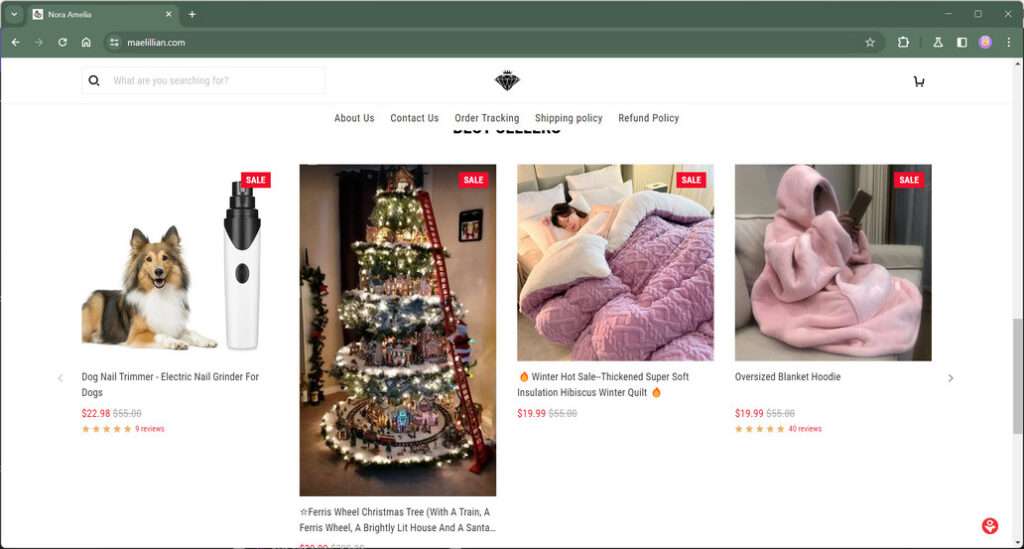 Steer Clear Of Maelillian.com Scam Store - Don't Get Swindled