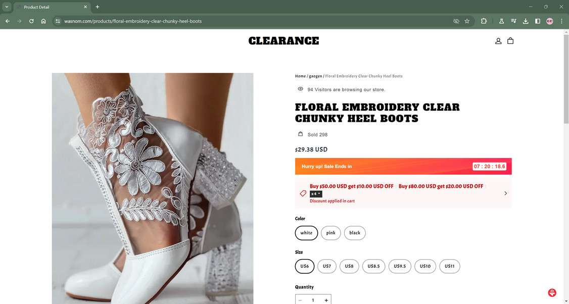 Qopsv.com Scam Store - Ripoff Risk, Stay Away