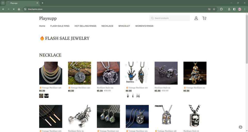 Thecharms.store Scam Store - Do Not Be Fooled By Them