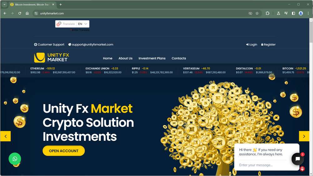 How The Unityfxmarket.com Crypto Con Tricks Victims - Our Findings