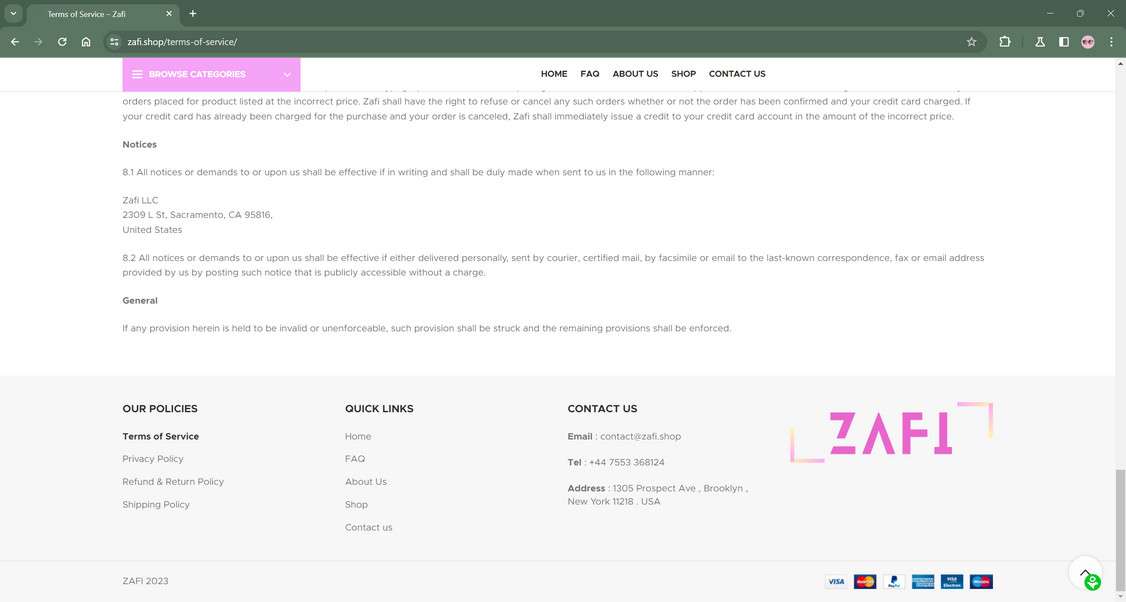 Should You Risk Shopping At Zafi.shop? Our Take