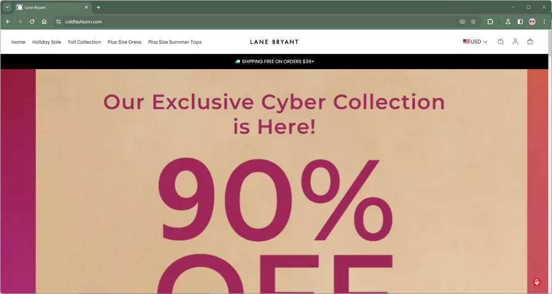 Coldfashionn.com Scam Store - Total Ripoff, Stay Away