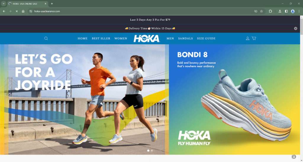 Don't Get Scammed By Fake 90% Off HOKA Clearance Sales
