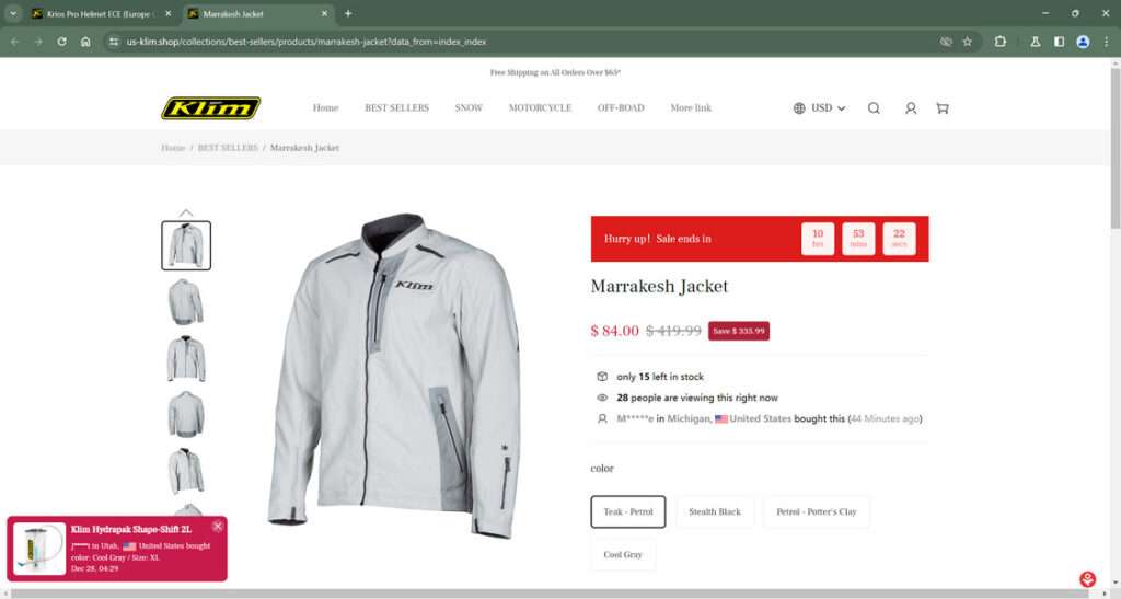 Beware Of The Fake KLIM Clearance Sale 90% Off Scams