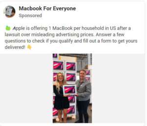 Don't Fall For The Fake Apple MacBook Giveaway Scam Stealing Money