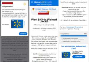 Don’t Get Scammed By Fake Walmart Survey Prize Offers