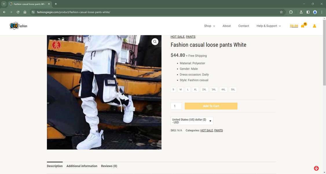 Fashiongiegie.com Scam Store: What You Need To Know