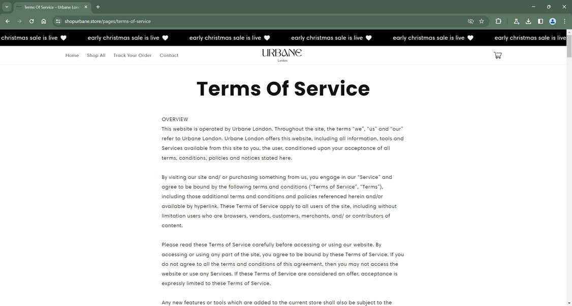 Shopurbane.store Scam Store: What You Need To Know