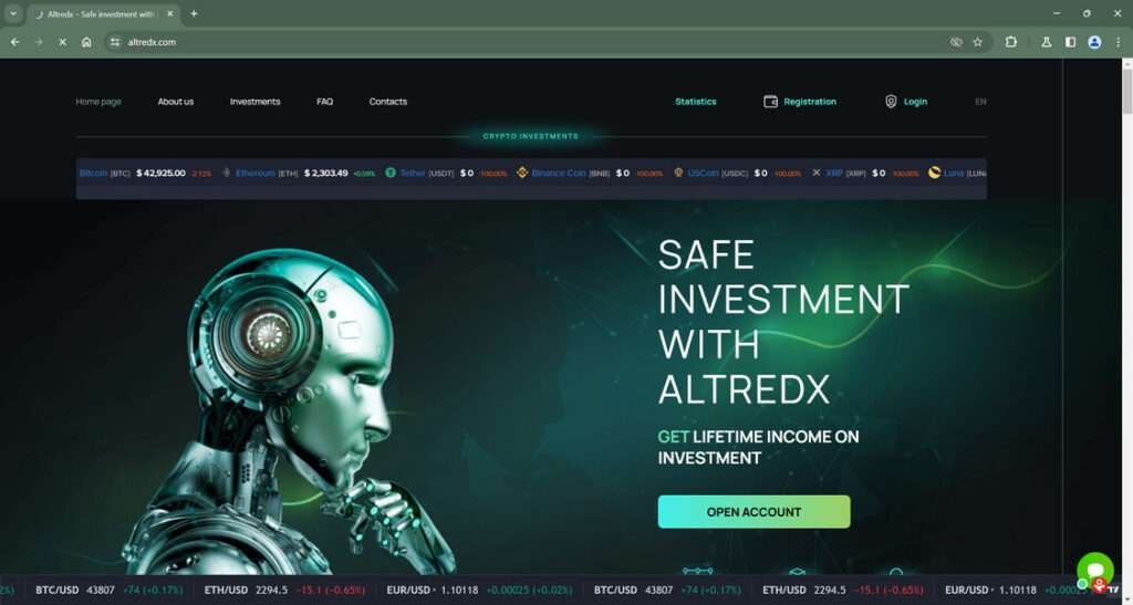 Beware The Altredx.com Crypto Scam - Read Our Report