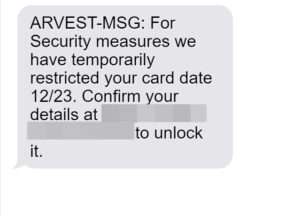 Arvest “Account Restriction” Texts: How To Identify The Scam