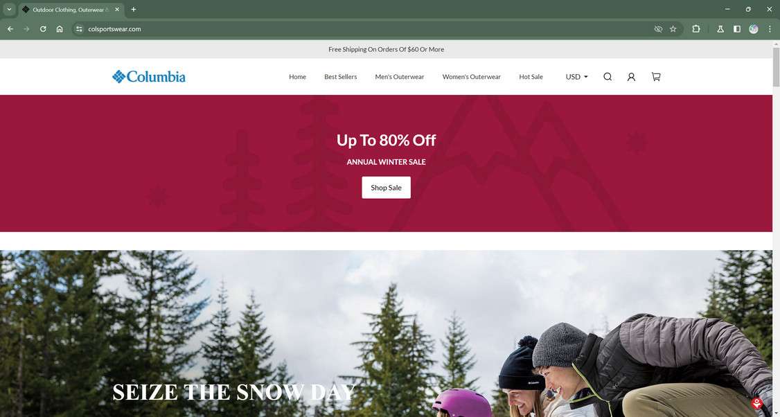 Colsportswear.com Scam Store: A Fake Columbia Website | MalwareTips Blog