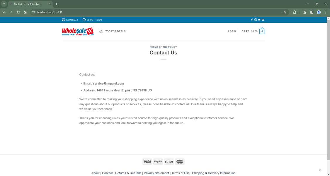 Holdier.shop Ripoff Risks: Identifying This Fake Store