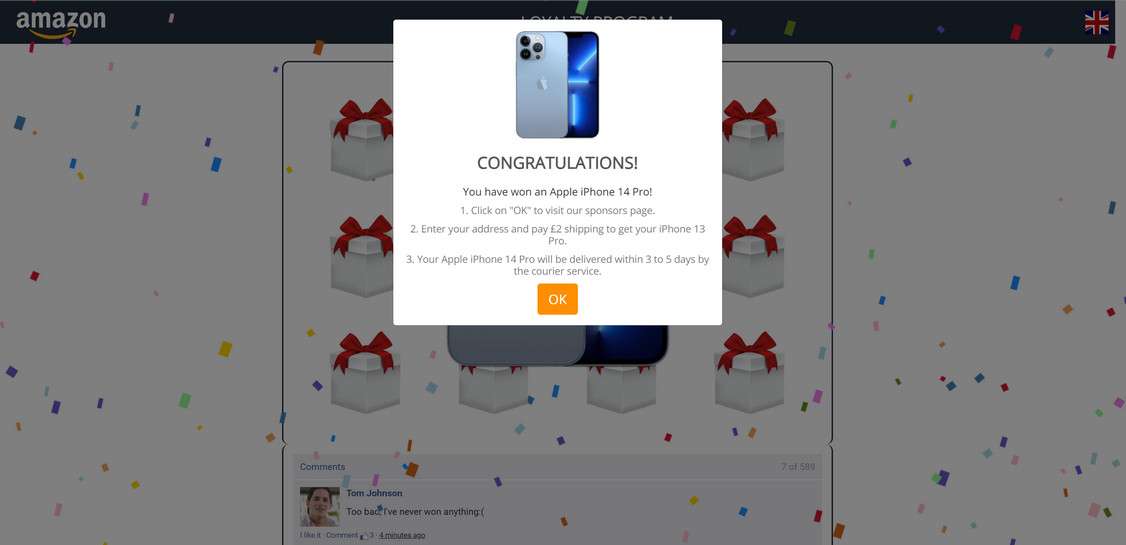 Lulupartner.com Subscription Scam: A Fake LuLuLemon Website