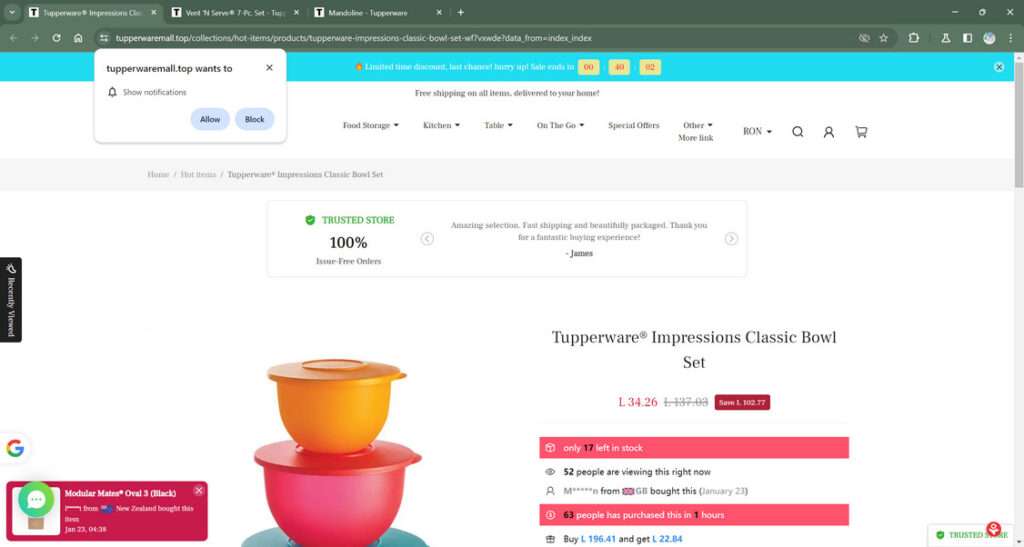 Exposed: The Truth Behind The Viral Tupperware 90% Off Scam