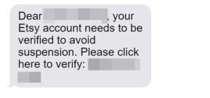 Is That Etsy Verification Text A Scam? How To Identify And Avoid It