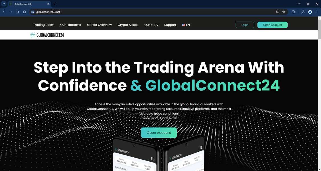 Globalconnect24.net Crypto Scam - Read Our Findings Here