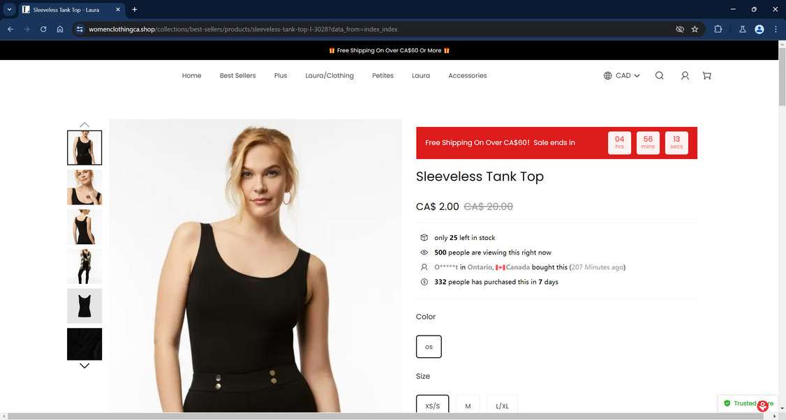 Womenclothingca.shop Scam Store: What You Need To Know