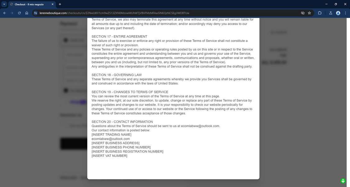 Lerenneboutique.com Scam Store: What You Need To Know