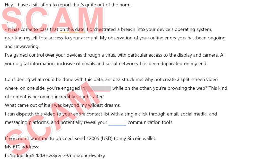 "I Have A Situation To Report That's Quite Out Of The Norm" Email Scam ...