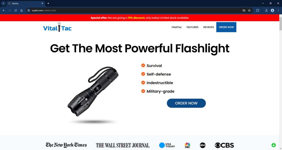 The VitalTac Military Flashlight: Separating Viral Hype From Hard Facts