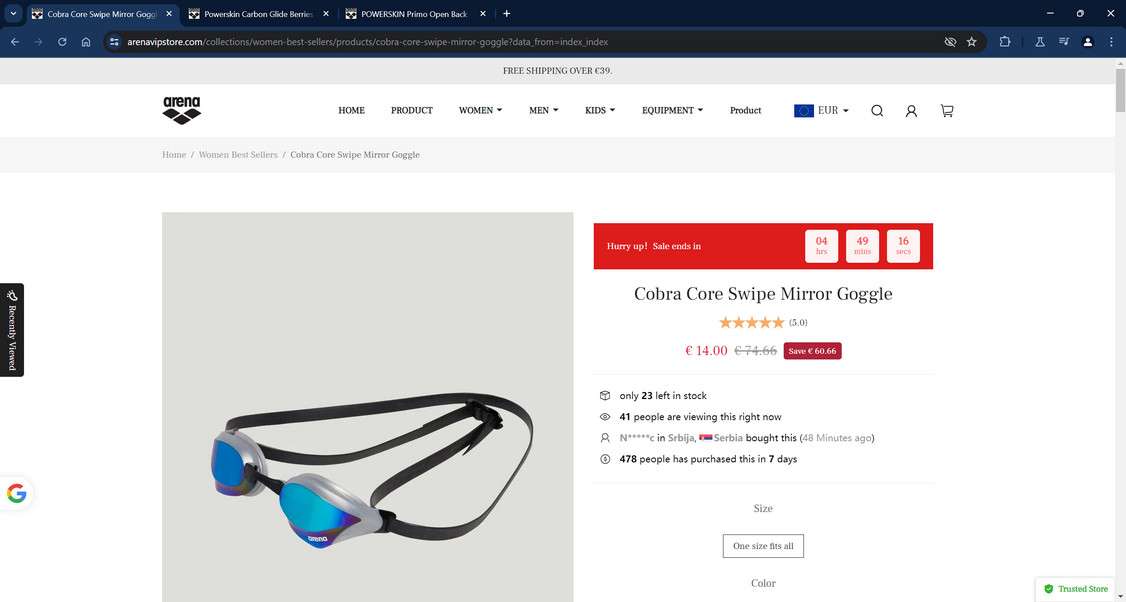 Don't Get Scammed By Fake Arena 90% Off Sale Websites