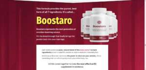 Boostaro ED Supplement - Does It Live Up To The Hype?