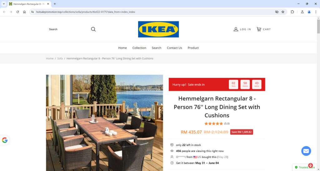 Don’t Get Scammed By Fake 90% Off IKEA Clearance Sales