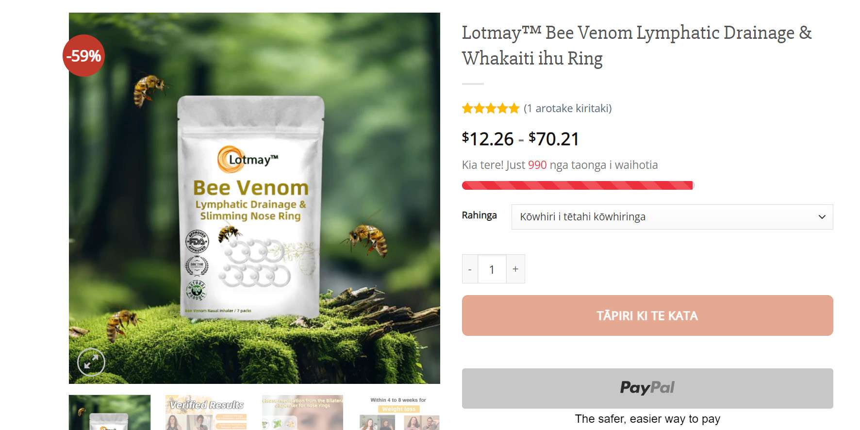 Don't Fall For The GGPM Bee Venom Nose Ring Scam - The Truth