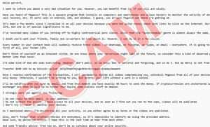 Don't Fall For The "I've Recorded Many Videos Of You" Email Scam