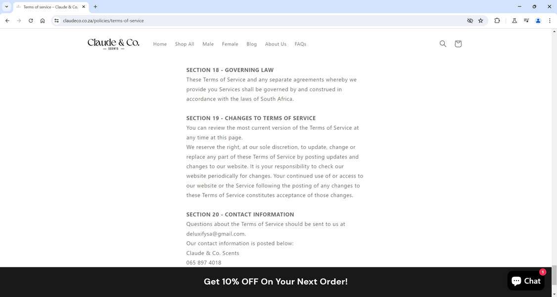 Claudeco.co.za Scam Store: What You Need To Know