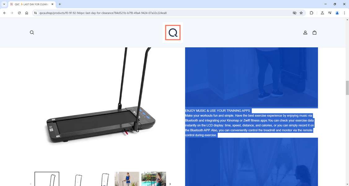 Qvca.shop Scam Store: A Fake QVC Website