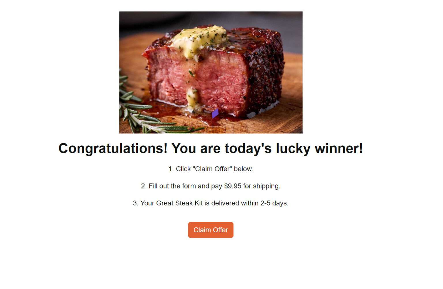 Don't Fall For The Joanna Gaines Omaha Steaks Giveaway Scam