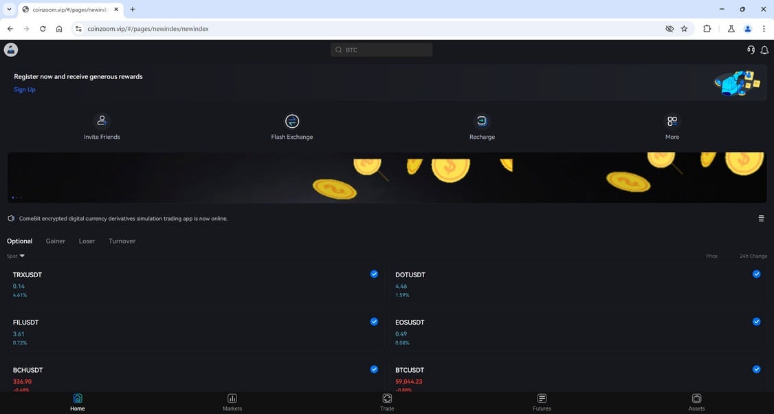 Coinzoom.vip Crypto Scam - Read Our Findings Here