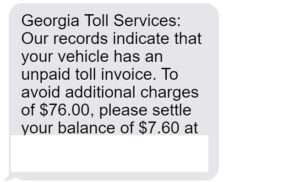 Don't Fall For The Georgia Toll Services Scam Texts - Read This
