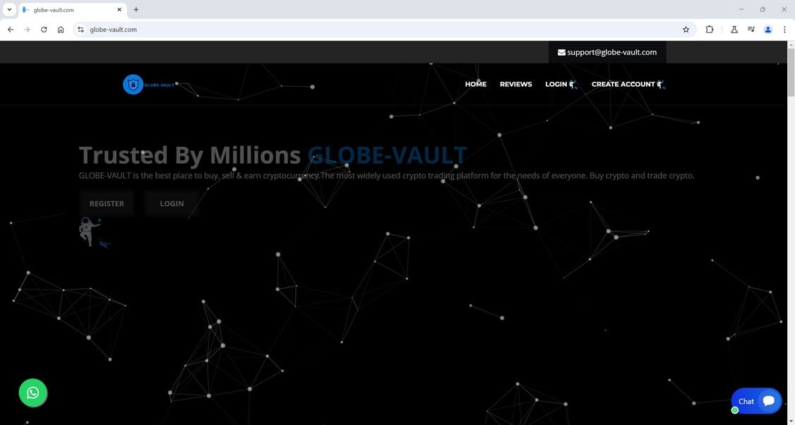Globe-vault.com Crypto Scam - Read Our Findings Here