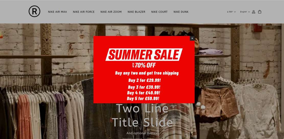 Nikesportsdirect.com Store Is 100% Scam - Don't Shop Here