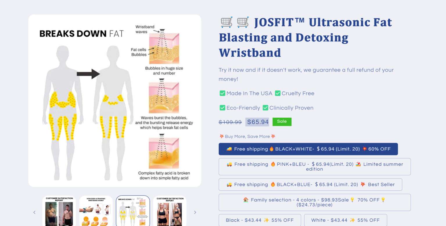 The Josfit Ultrasonic Bracelet Scam - What You Need To Know