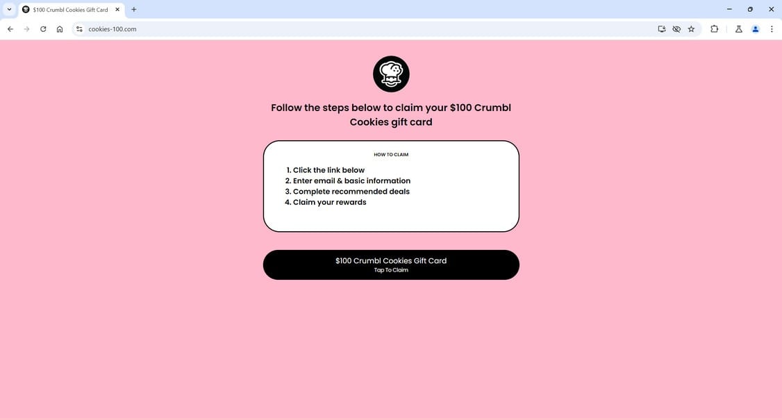 Don't Fall For The Viral $100 Crumbl Cookies Gift Card Scam