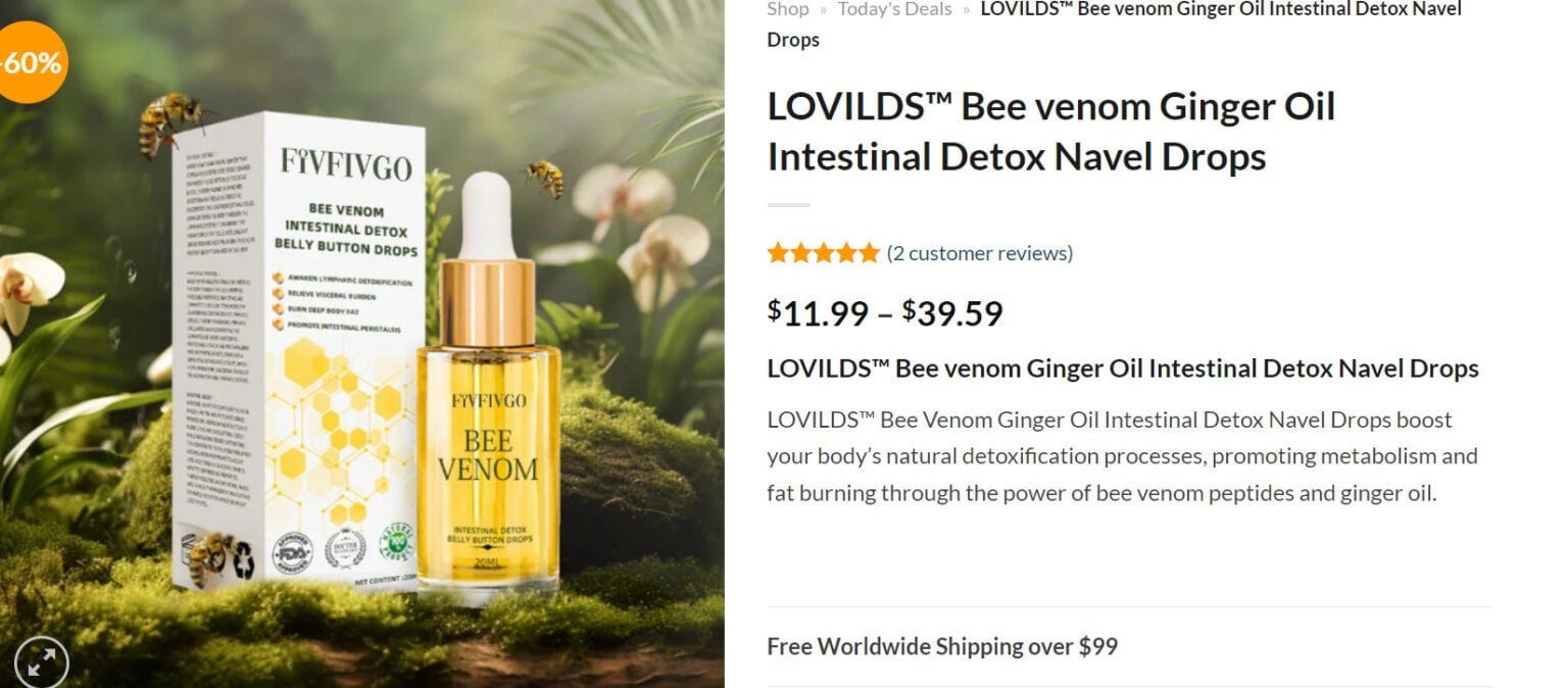 Bee Venom Ginger Oil Scam: How To Spot Fake Detox Drops