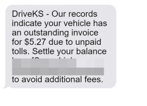 Don't Get Scammed By The Fake DriveKS Toll Invoice Texts