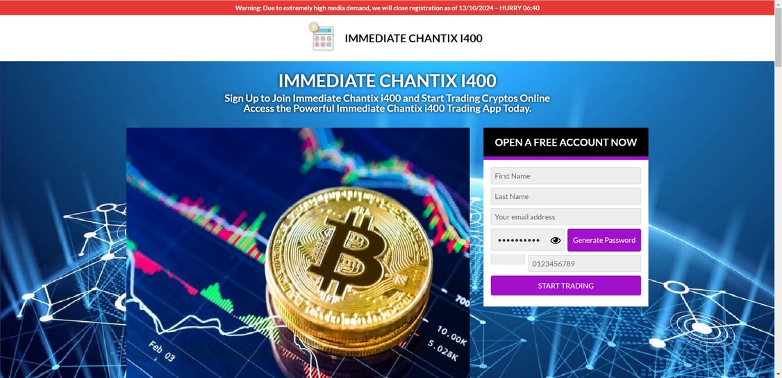 Immediate Chantix I400 Crypto Scam - Read Our Findings Here