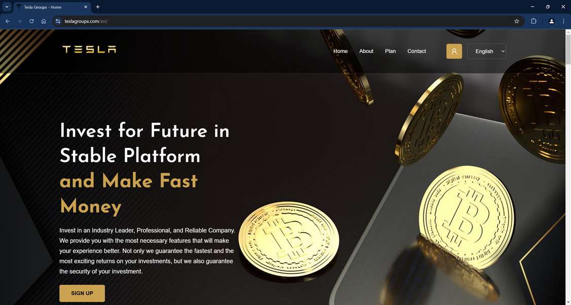 TeslaGroupX.com Crypto Scam - Read Our Findings Here