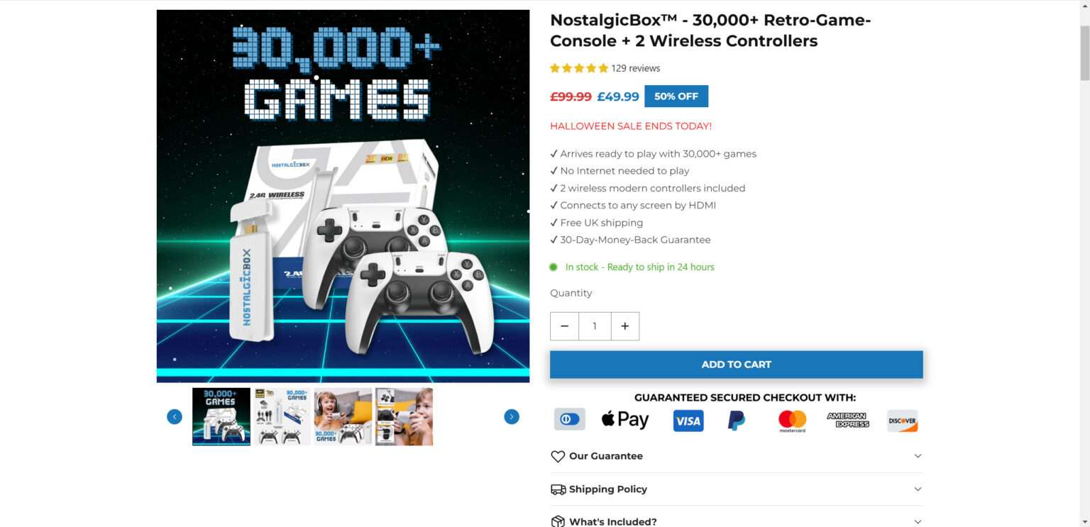 NostalgicBox Retro Gaming Console - Scam Or Legit? Read This