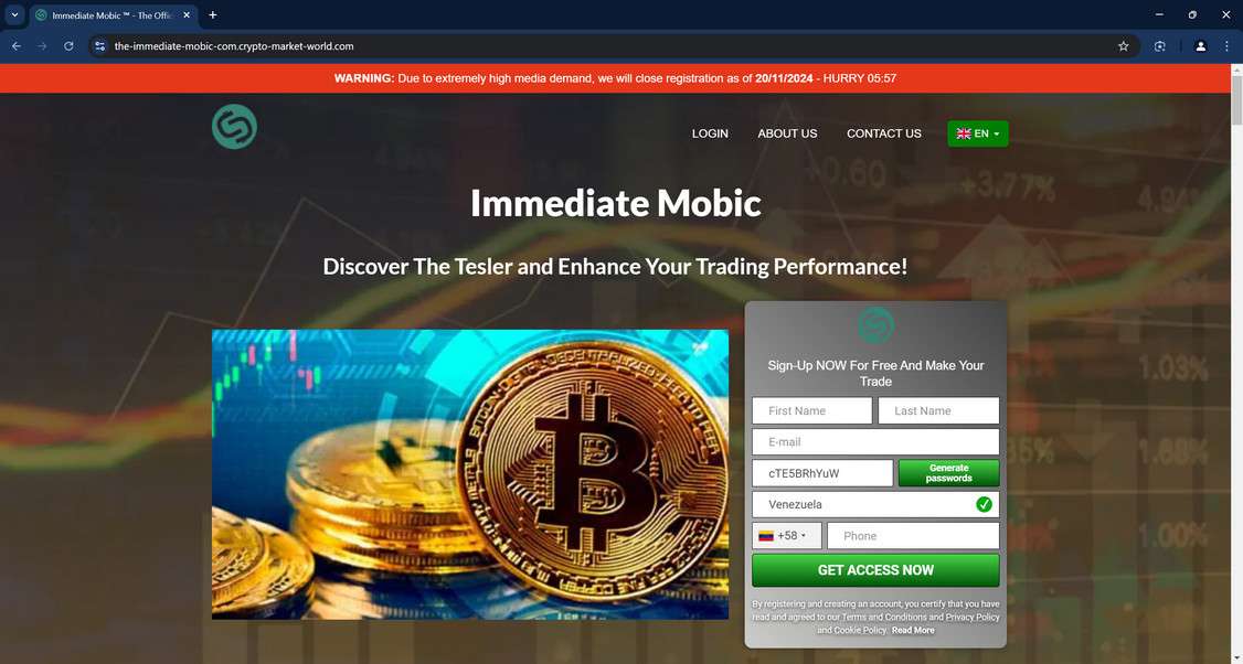 Immediate Mobic 01 Crypto Scam - Read Our Findings Here