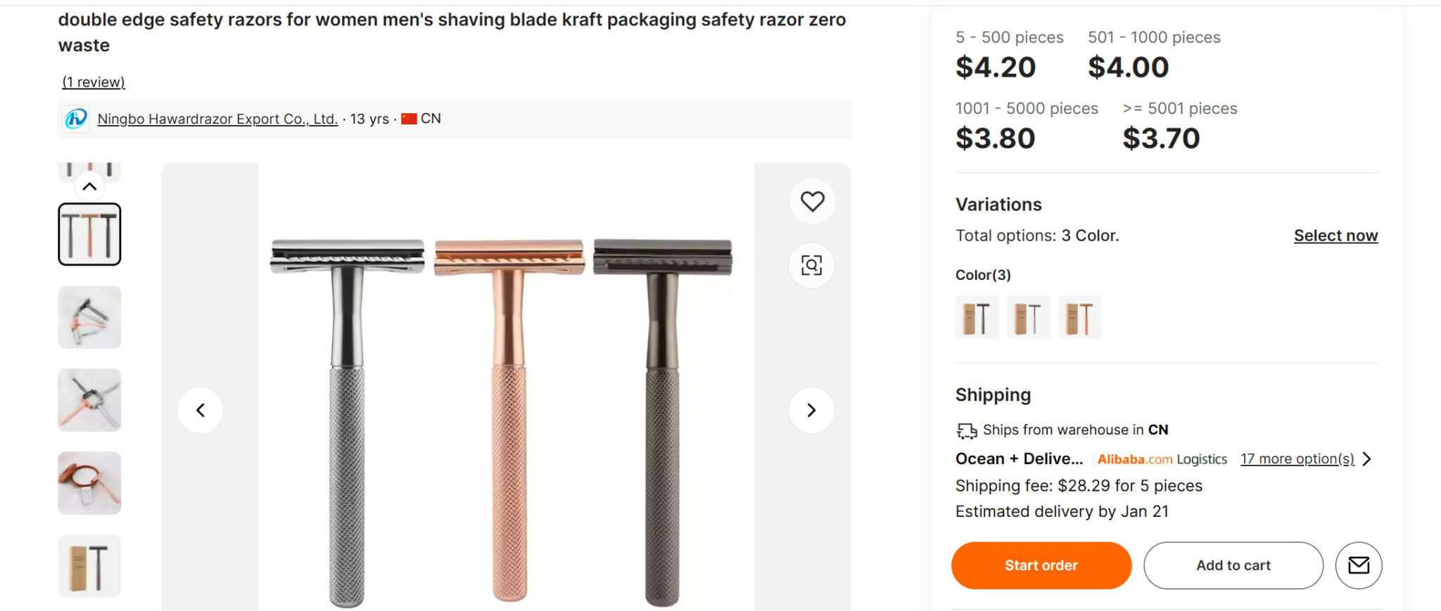 Solara Safety Edge Razor - Read This Before Buying It