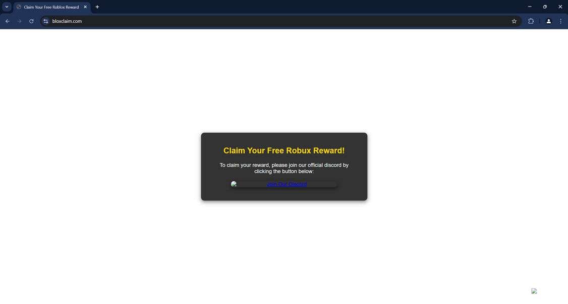 Bloxclaim.com Roblox 5000 Robux Giveaway Scam Explained